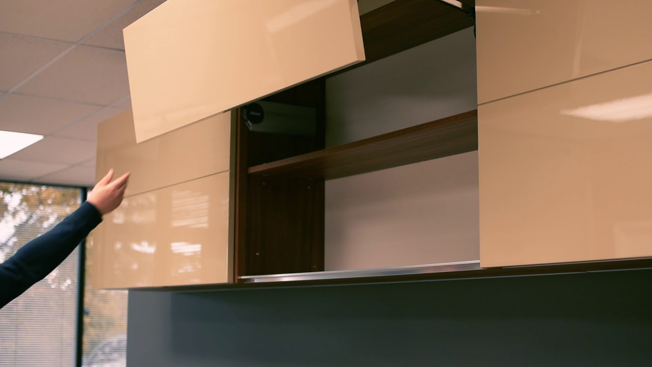 Senso Design: Double Fold Overhead Unit - YouTube