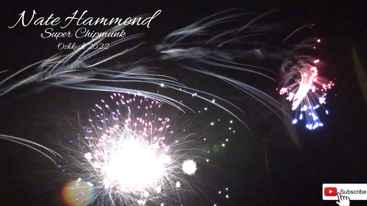 Nate Hammond - Ghostwriter Airshows, EAA AirVenture Oshkosh 22 #eaa ...