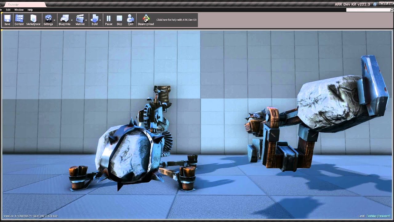 Ark's New Features Preview: Mounted Machined Minigun & Rocket Launcher ...