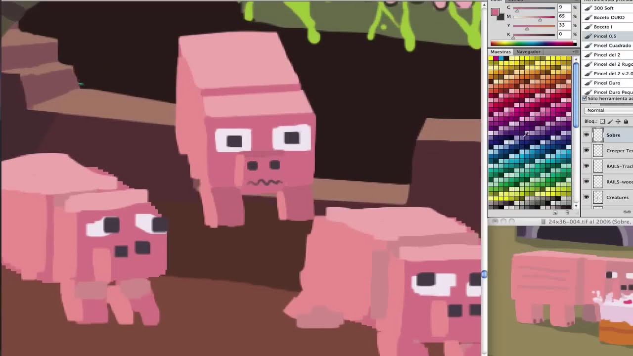 Minecraft update poster - tasterv