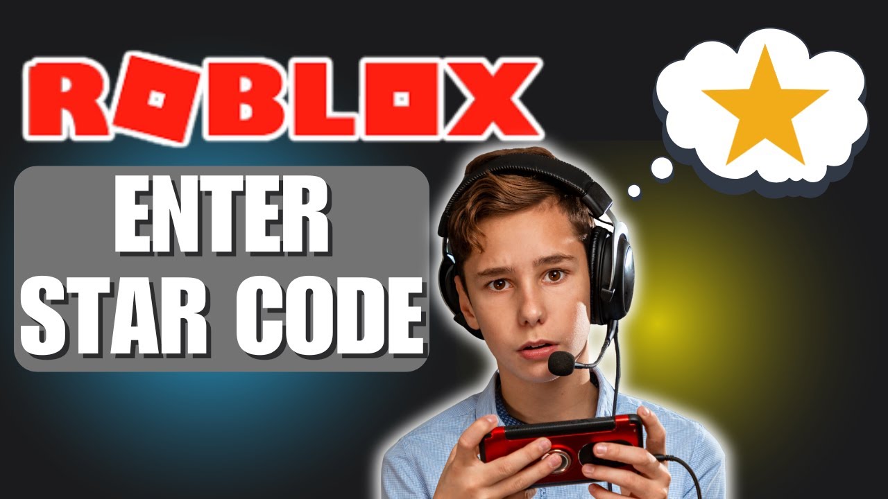 How To Enter Roblox Star Code | Support Your Favorite Creator! - YouTube