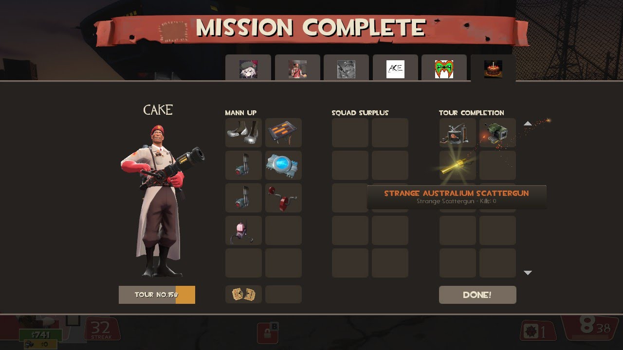 Team Fortress 2: Two Cities Loot (Tours 64-66): TWO AUSTRALIUM DROPS ...