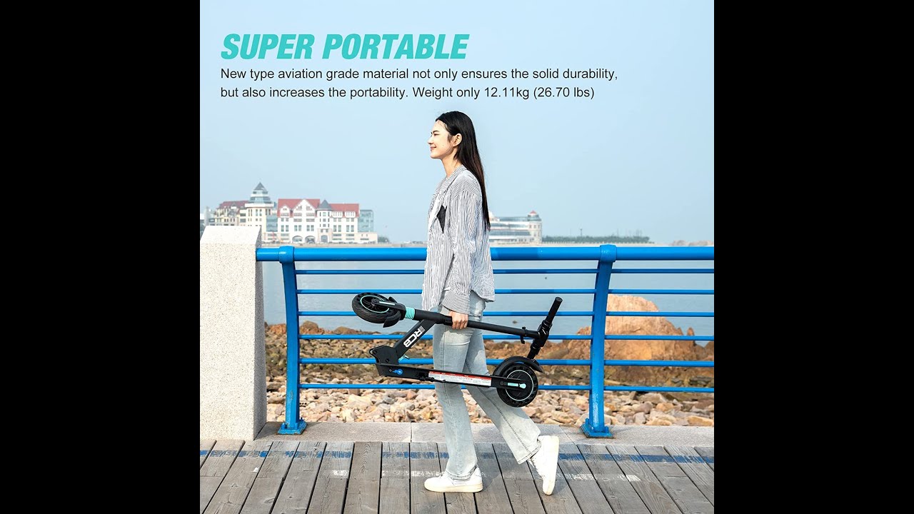 RCB R13 Electric Scooter for Adult - YouTube