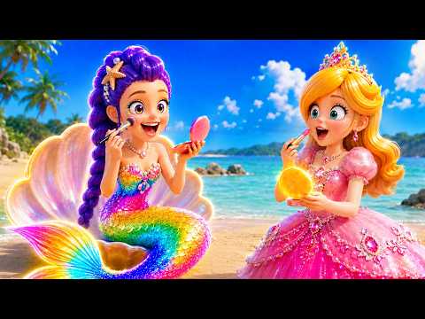Rumi Mermaid At Makeover Contest with Fairy Rosalina!🧜‍♀️ The Ultimate Glow up Challenge