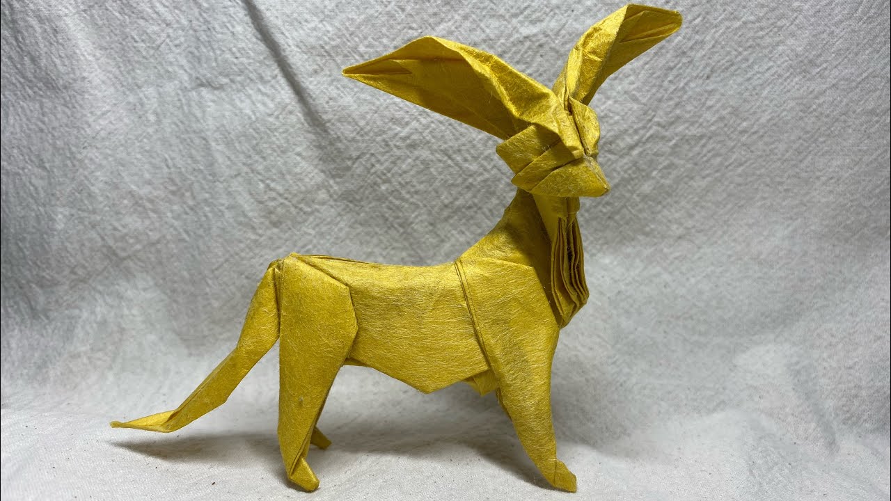 종이접기 사막여우 Origami Fennec Fox by 설화_Seolhwa - YouTube