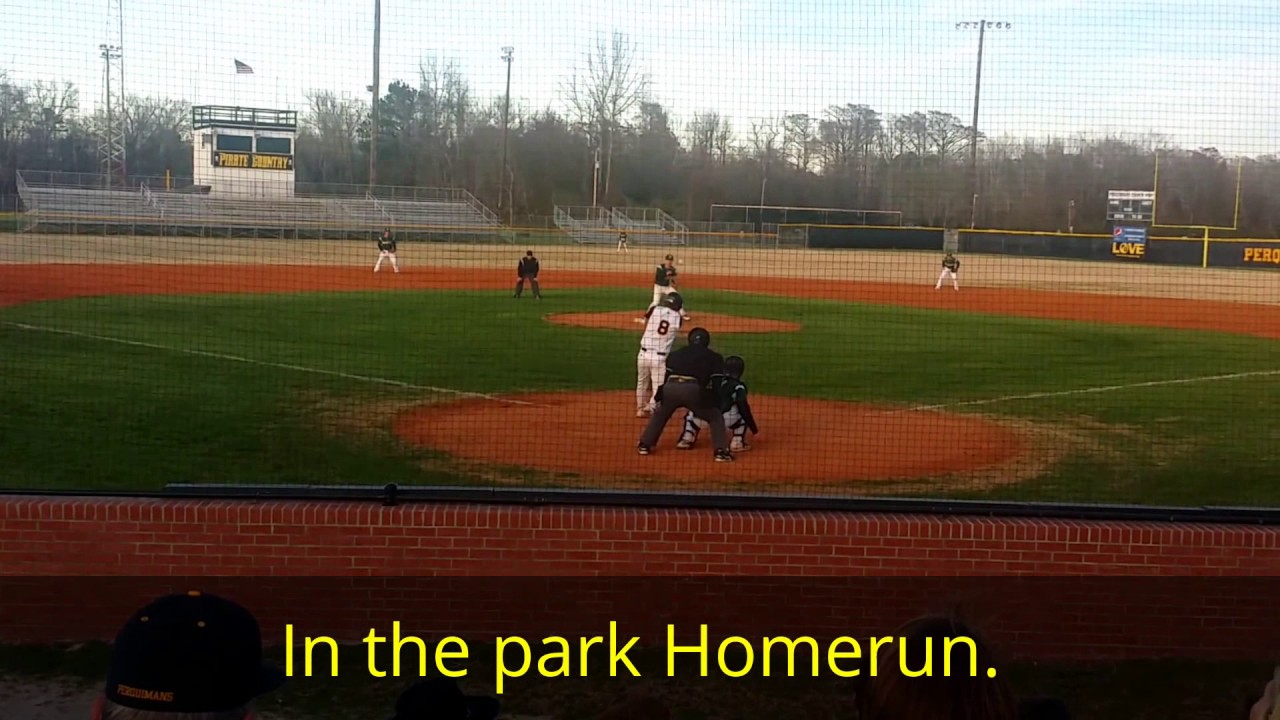 2017 Perquimans Pirates Baseball, Tyler Futrell Freshman Year - YouTube