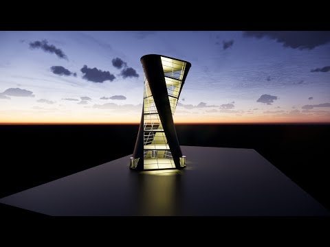 Twisted High-rise Building in Revit - YouTube