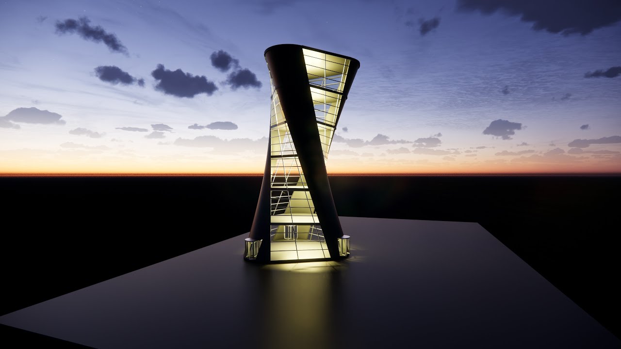 Twisted High-rise Building in Revit - YouTube