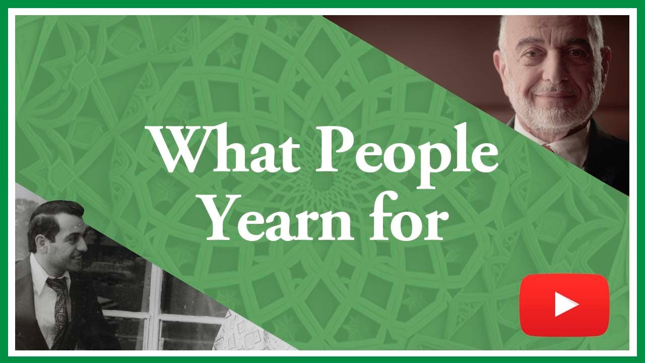 09 - People are Yearning for Something Which will Upgrade their Lives ...