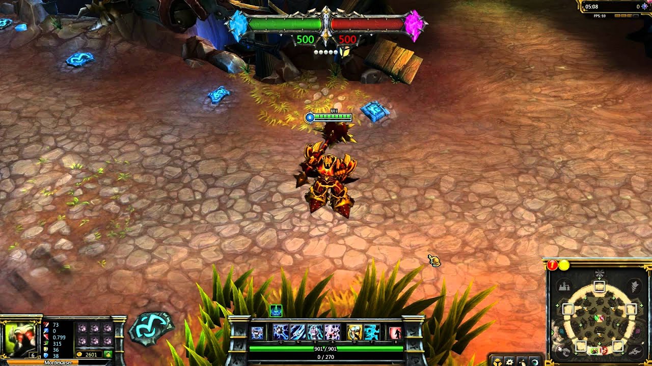 (OLD) Dragon Knight Mordekaiser League of Legends Skin Spotlight - YouTube