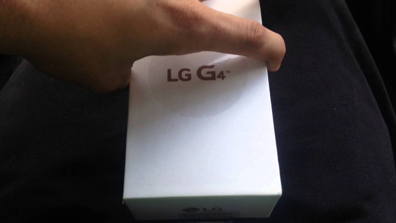 Lg G4 Unboxing (T-mobile) - YouTube