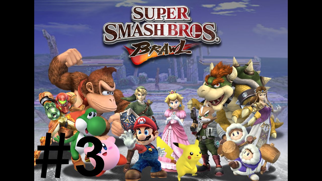 Gameplay Super Smash Bros Brawl - #3 - YouTube