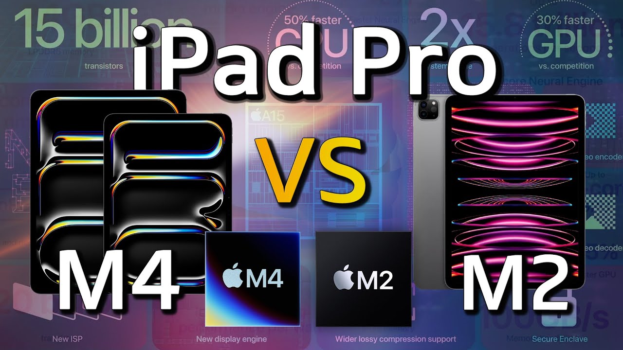 iPad Pro M4 Oled VS iPad Pro M2 micro Led ¿Que ha MEJORADO? - YouTube