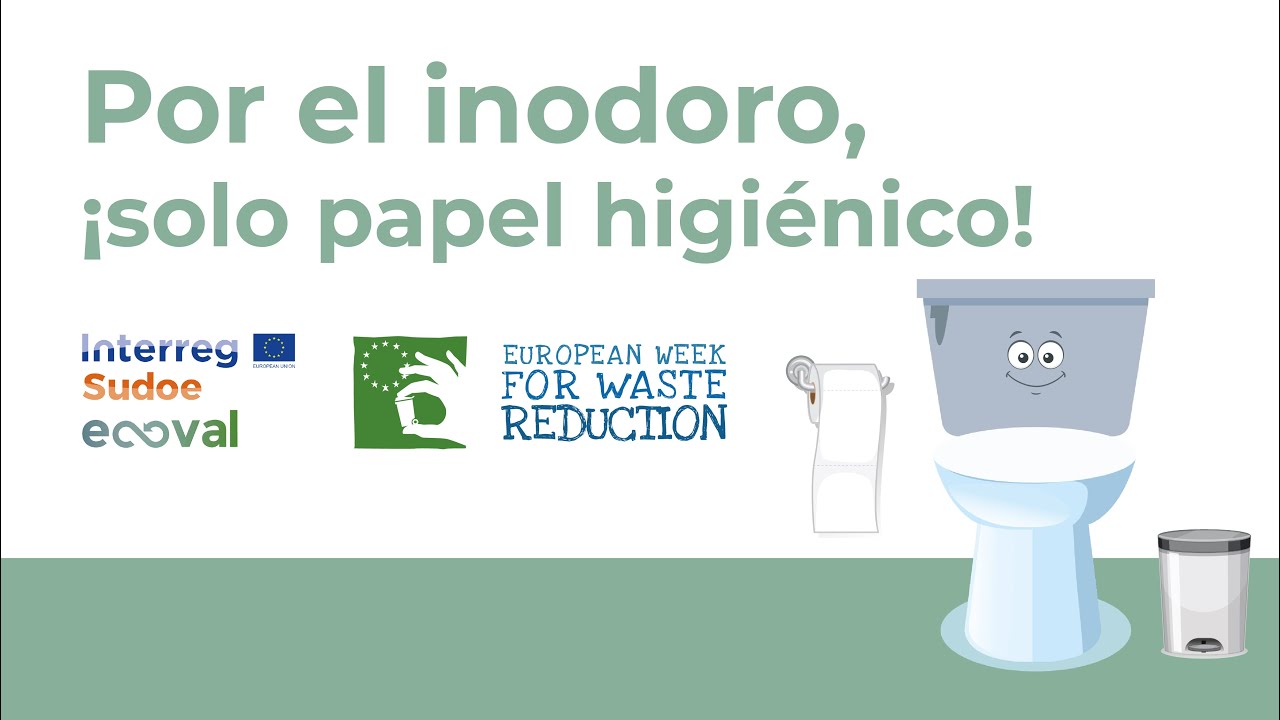 Por el inodoro, ¡solo papel higiénico! - YouTube