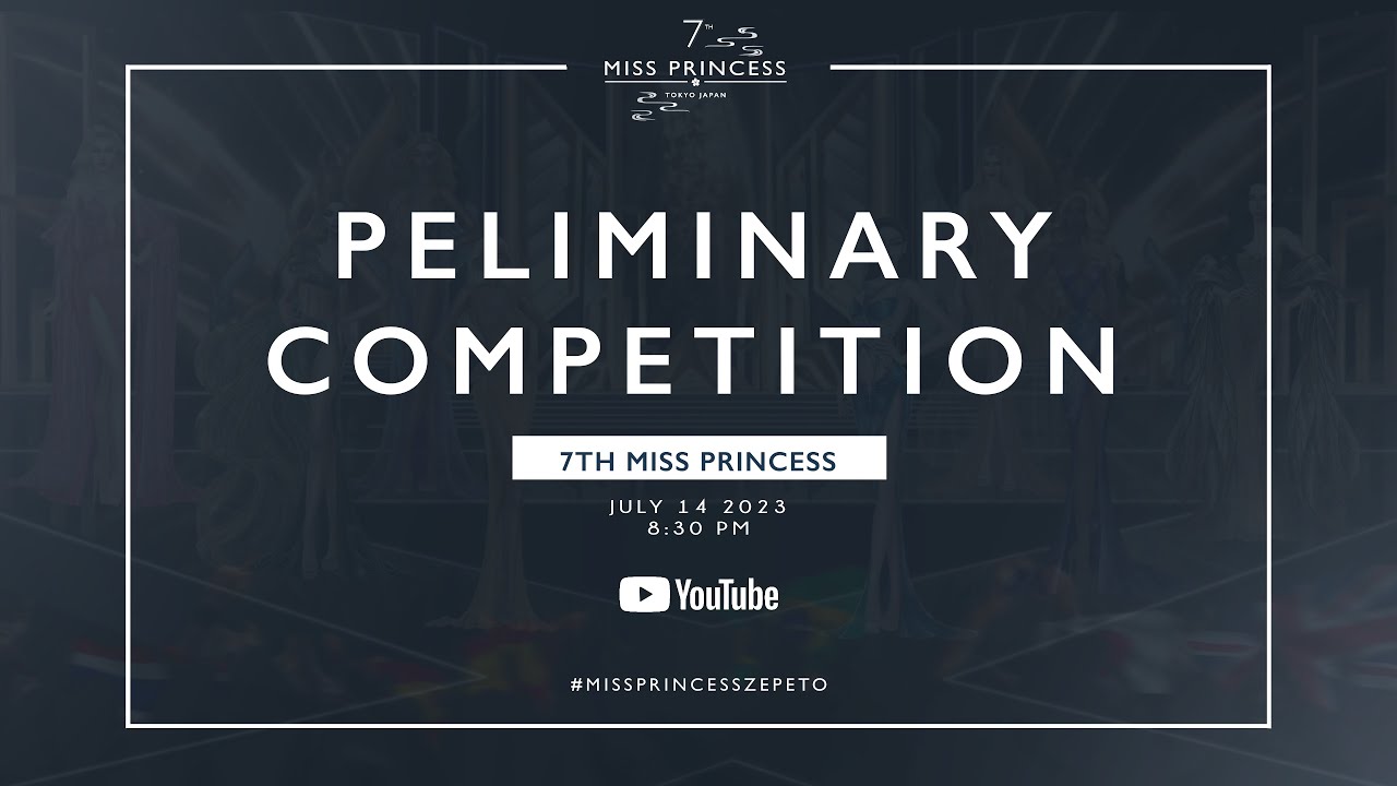 The 7th MISS PRINCESS Preliminary Competition | LIVE 🔴 - YouTube
