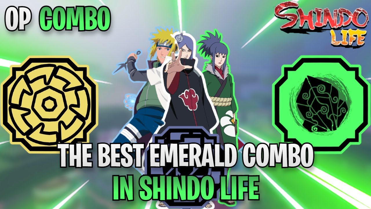 [CODE] MOST *OP* EMERALD COMBO IN SHINDO LIFE! | Shindo Life - YouTube