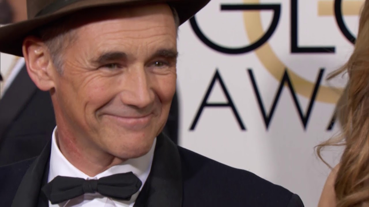 Mark Rylance Fashion - Golden Globes 2016 - YouTube
