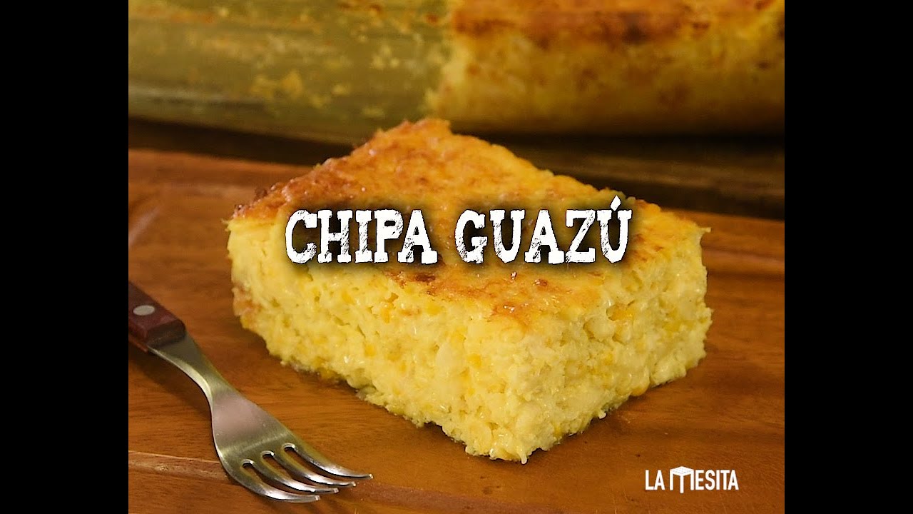 Haciendo Chipa Guazú en La Mesita (receta típica de Paraguay fácil y ...