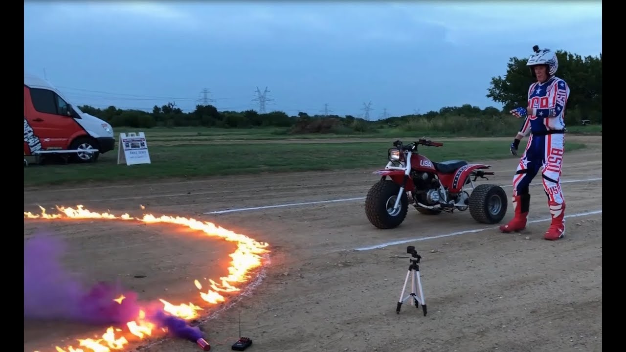 Fire Fire Fire - Ring of Fire Stunt by Bryan Jackson - YouTube