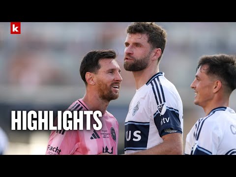 Highlights: Krönung für Messi, Müller geht leer aus | Inter Miami - Vanocuver 3:1