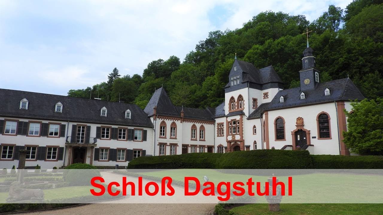 Schloss Dagstuhl - Burg, Schlossgarten & die Malergräfin - YouTube