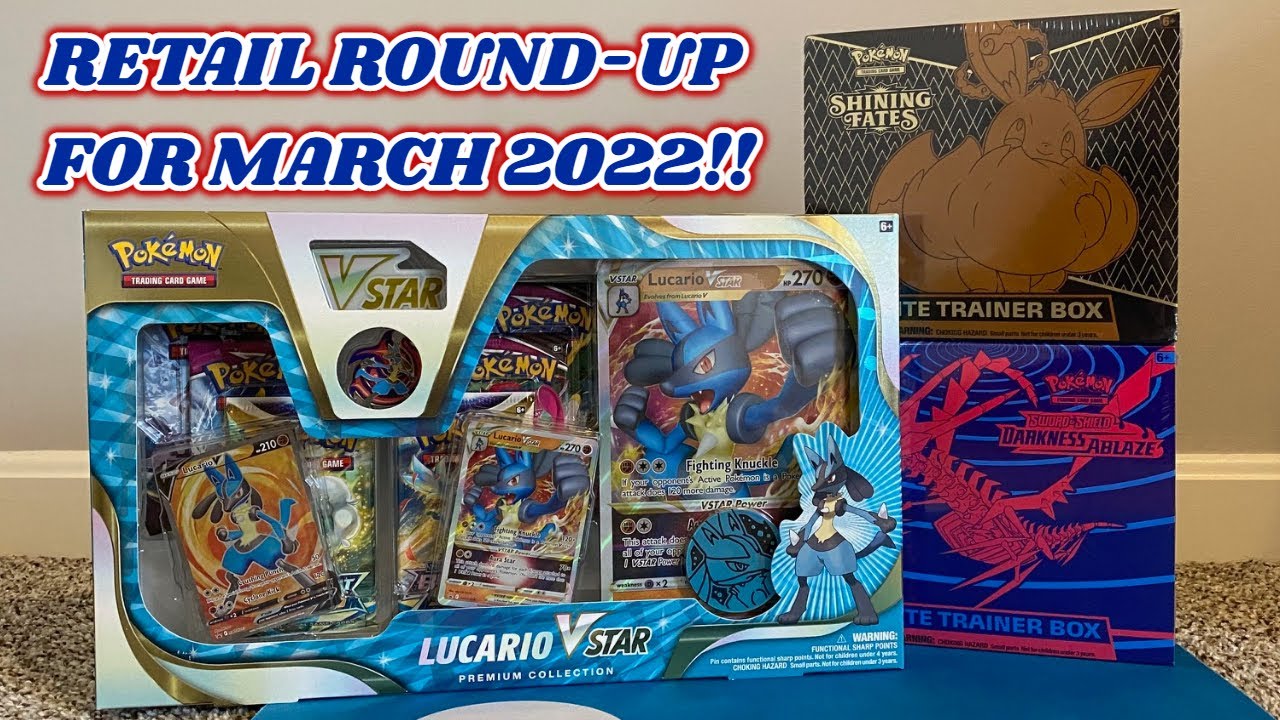 NEW Lucario VSTAR Boxes & DARKNESS ABLAZE Elite Trainer Boxes are HERE ...