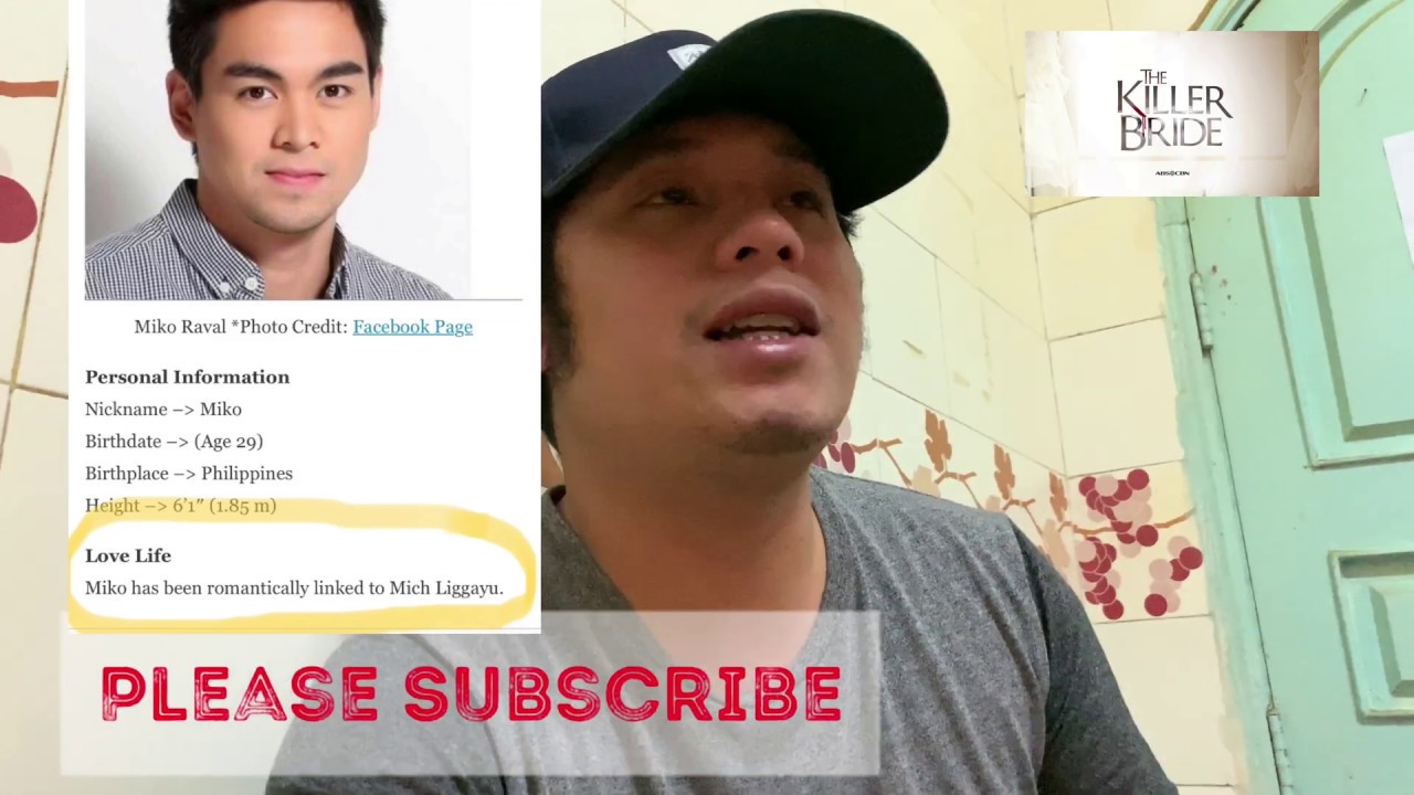 FABIO SERANO ( MIKO RAVAL ) EX BF NI MICH NG JAMICH | THE KILLER BRIDE ...