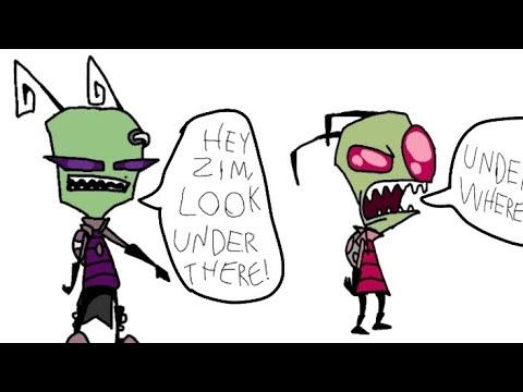 hey zim look under there! (meme) - YouTube
