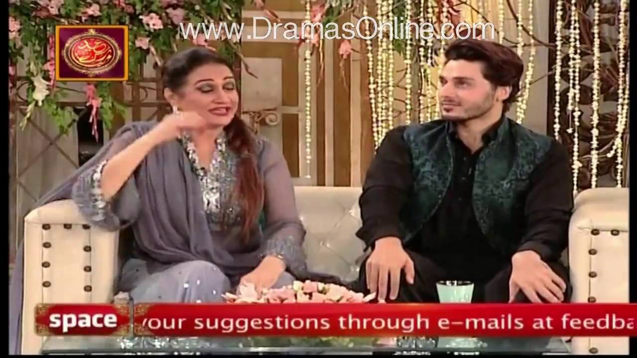 See What Ahsan Khan & Bushra Ansari Is Doing In Eid Show - YouTube