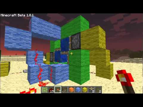 Minecraft - Simple Block Rotator - YouTube