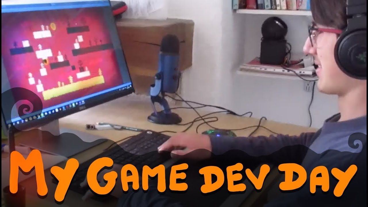 My DAY as an INDIE GAME DEVELOPER. - YouTube