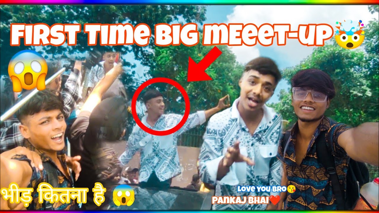 First Time@RawatVlComedy Mila Big Meetup🤯Big Fan💖Maza Aa Gya#youtube # ...