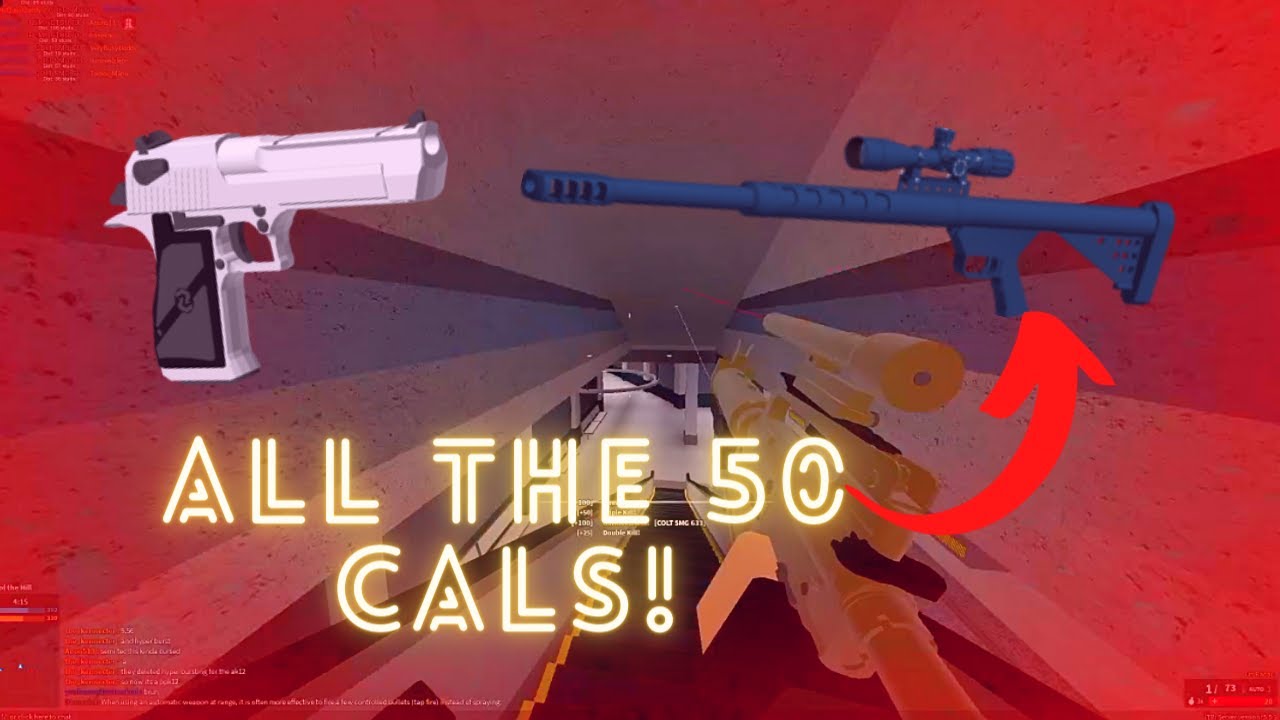 EVERY 50 Cal Reviewed! // Roblox Phantom Forces - YouTube