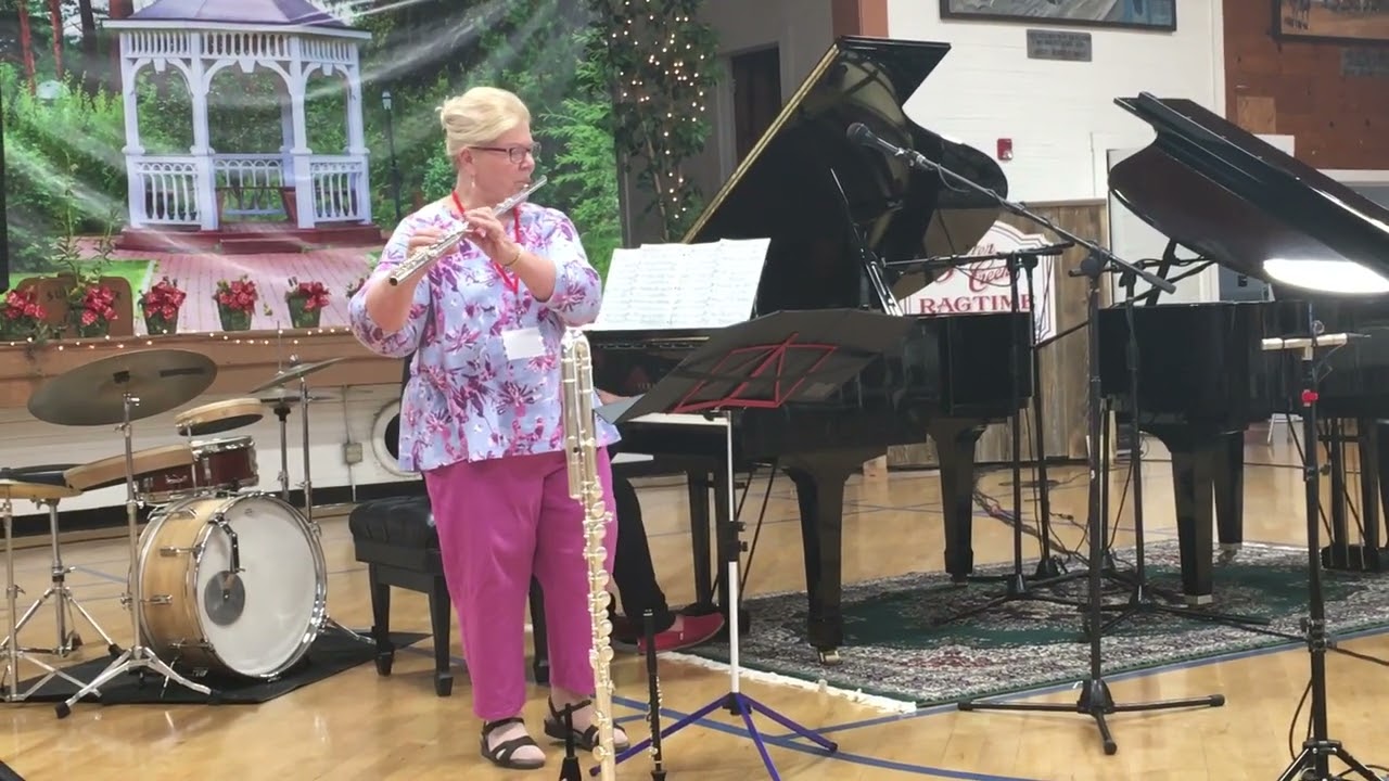 Julia Riley and Michael Chrisholm at the Sutter Creek Ragtime festival ...