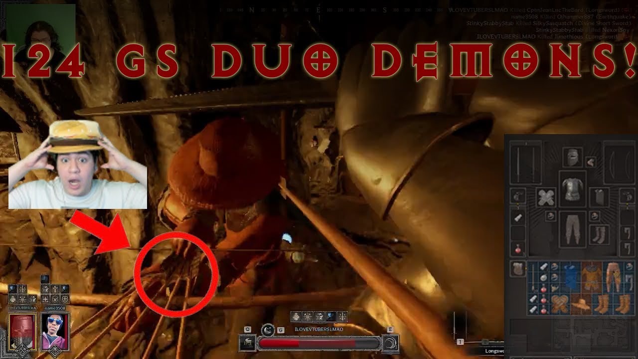 124 Gear Score Demons! Slaying Min/Maxed and making BANK! - YouTube