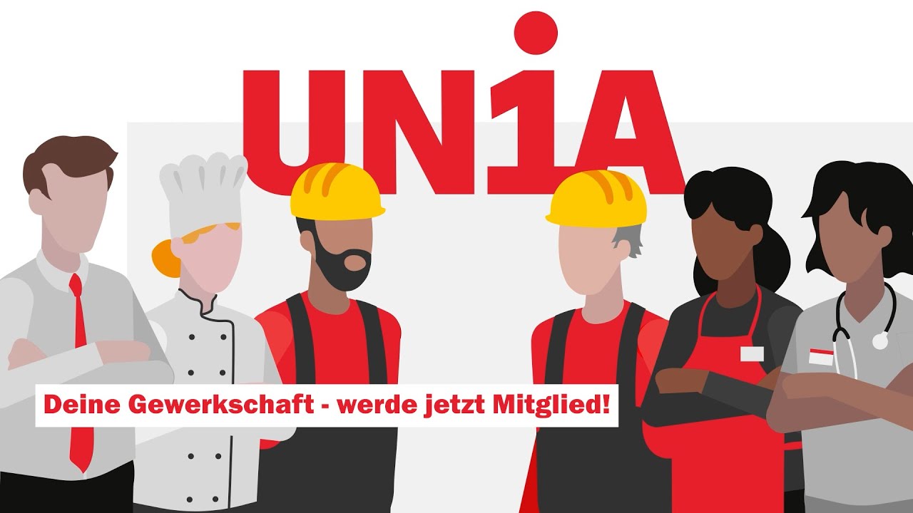 Zusammen mit deiner Gewerkschaft für bessere Arbeitsbedingungen! - YouTube