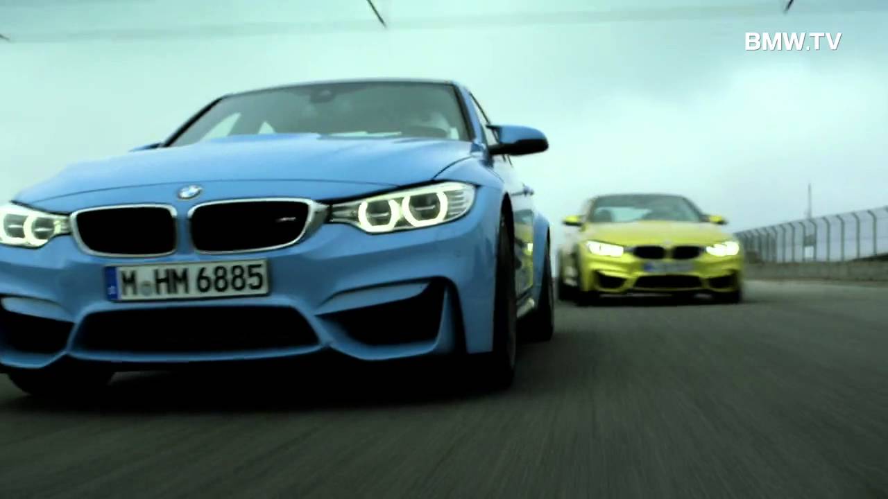 BMW M3 (F80) und BMW F4 (F82) - YouTube