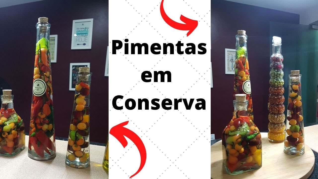 Pimenta em conserva, Cada uma mais linda que a outra. - YouTube
