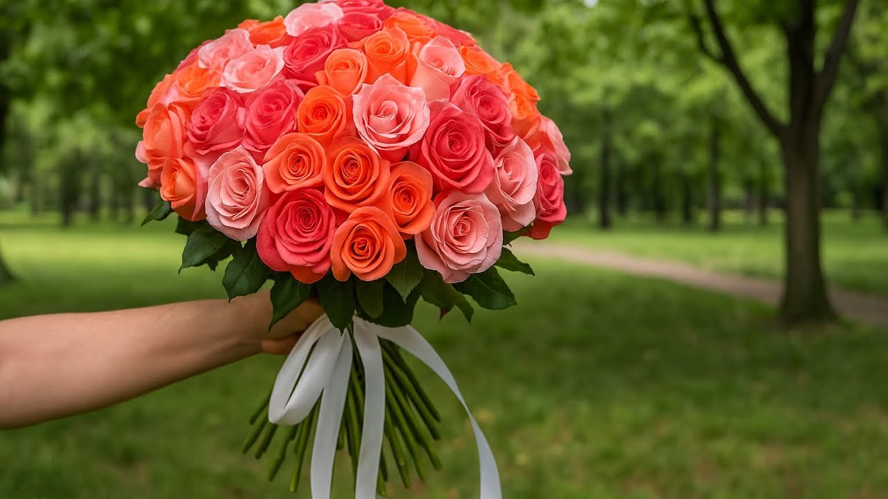 How to Make a Beautiful Flower Bouquet – Easy Step-by-Step Tutorial ...