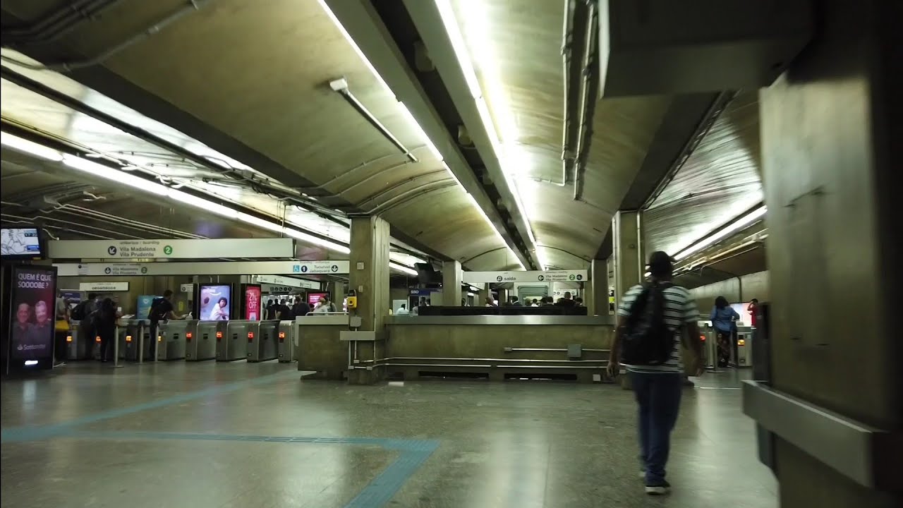 Estação Ana Rosa - Linha 1-Azul - YouTube