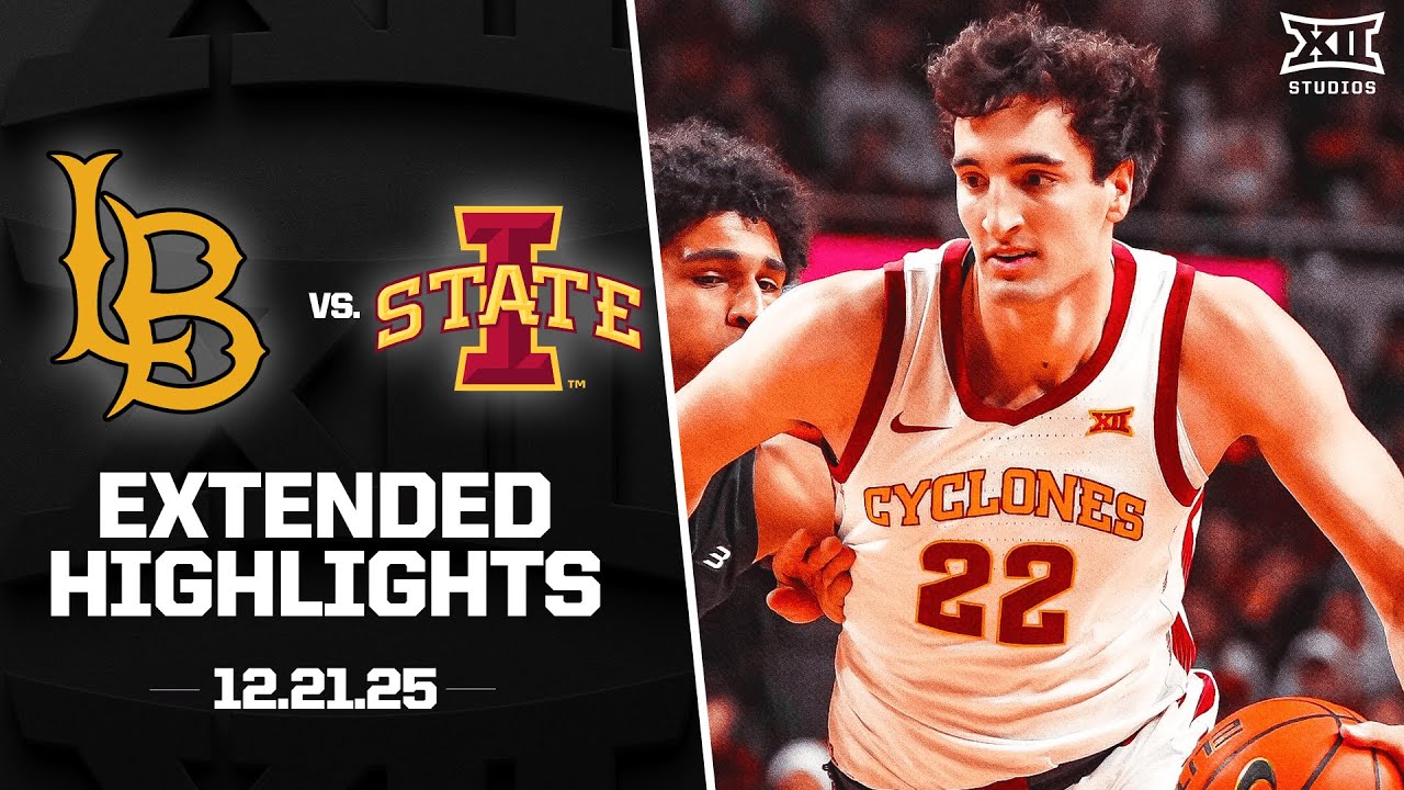 Long Beach State vs. #4 Iowa State Extended Highlights | 2025-26 Big 12 ...