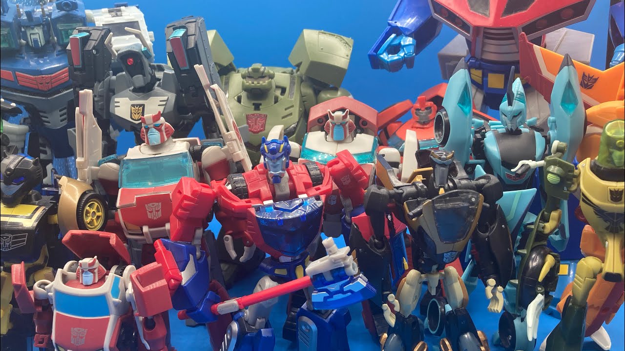 Top 10 Transformers Animated Figures in my Collection - YouTube