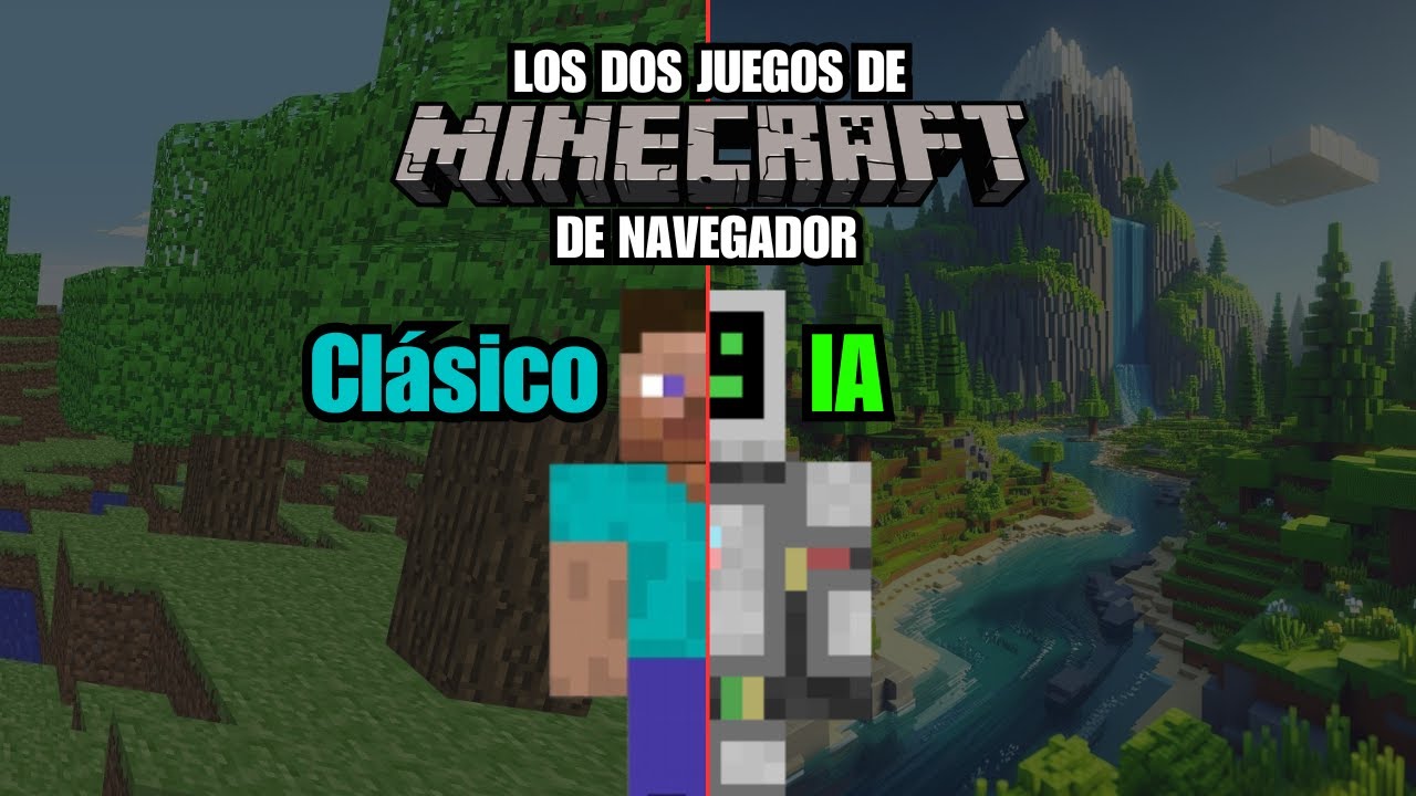 Las DOS VERSIONES de MINECRAFT en internet ⛏🟩 - YouTube