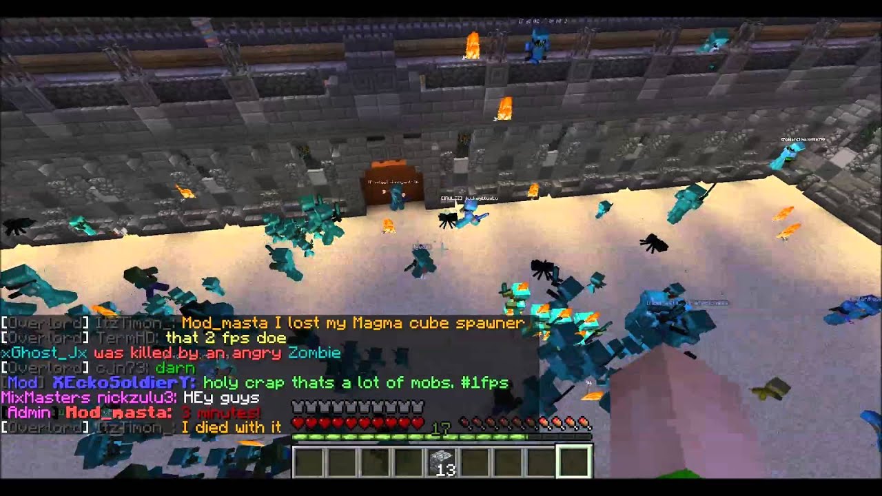 MineCraft Factions: Mob Survival Challenge - 2015-04-10 - YouTube