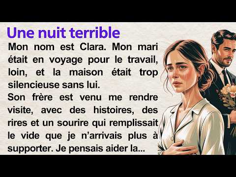 I’m Pregnant by My Husband’s Brother 😢 | Emotional French Story (A1–A2) | Frenchy Tales