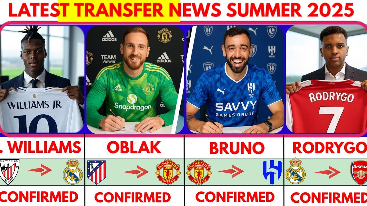🚨THE LATEST CONFIRMED TRANSFERS NEWS AND RUMORS TRANSFERS SUMMER|Cunha ...