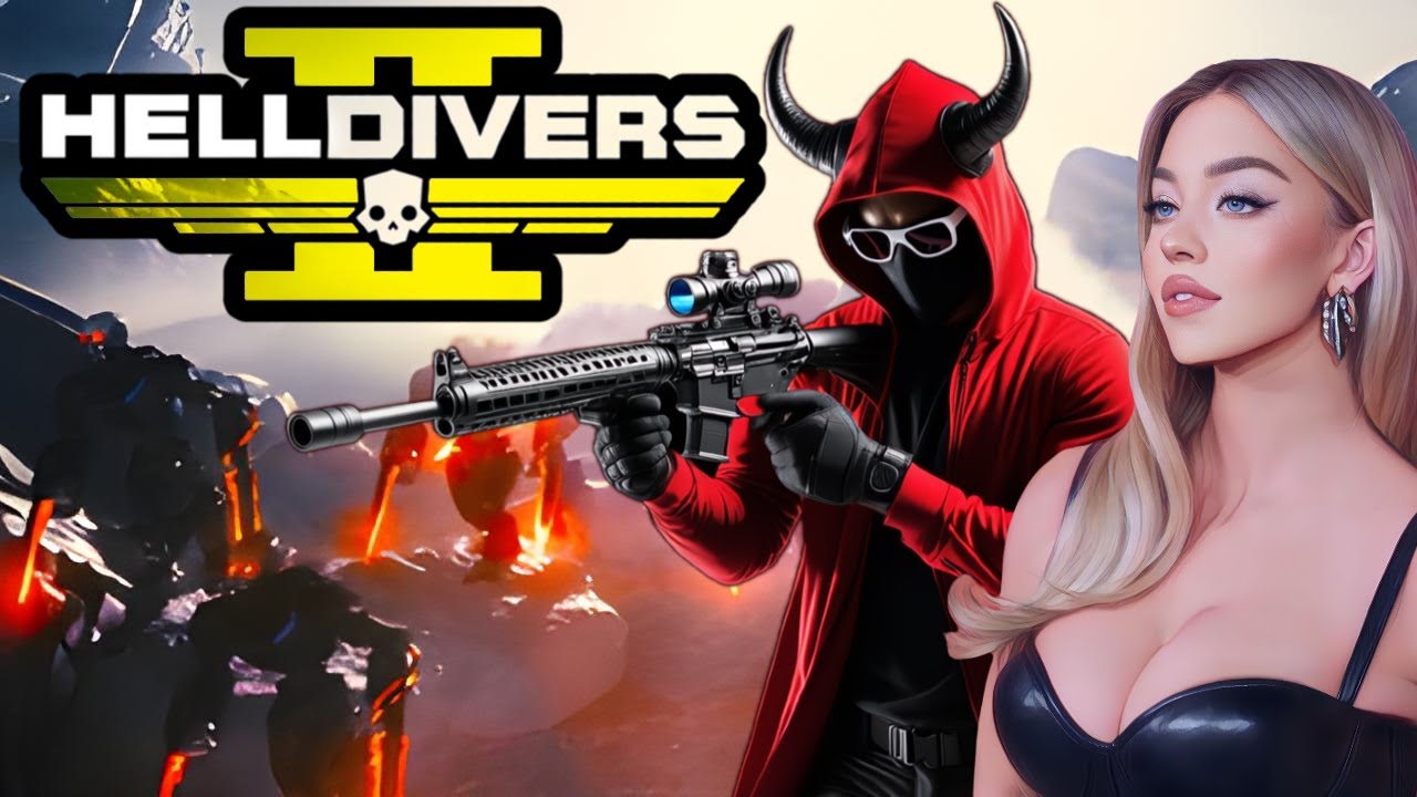 Late Night Liber-Tea Bags | HellDivers 2 *LIVE* - YouTube