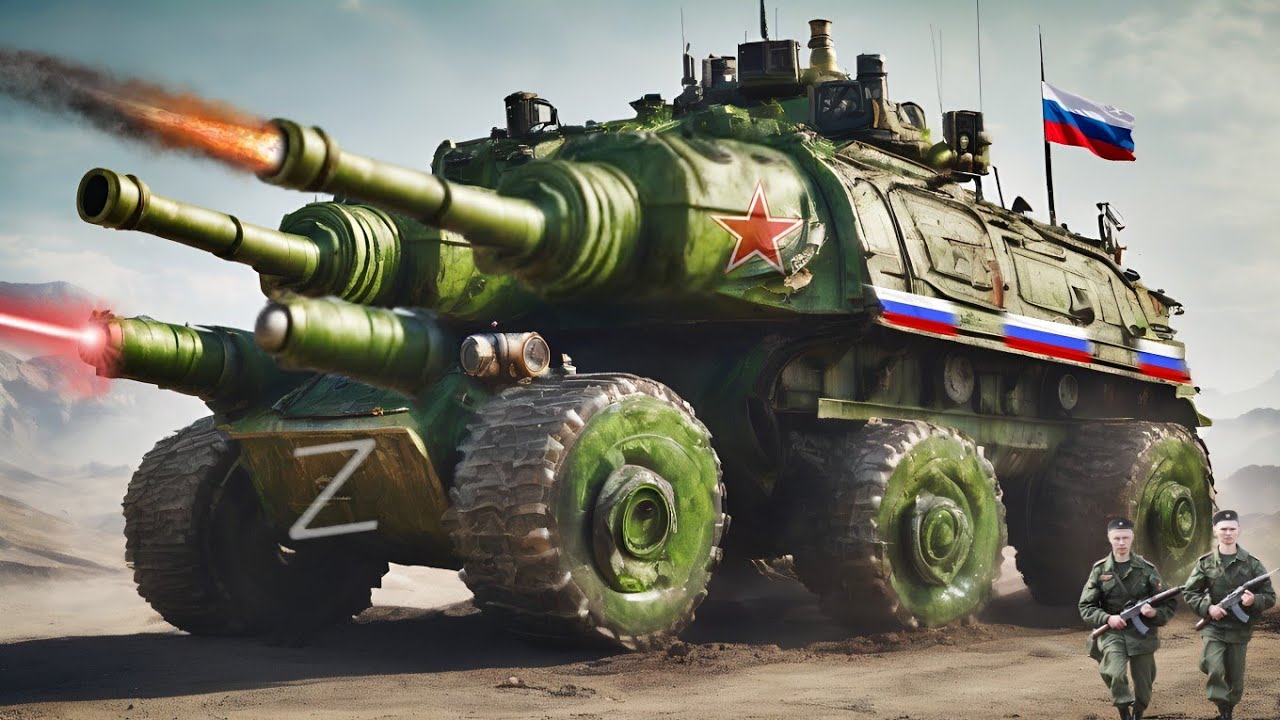 Welcome to Hell! Giant Russian Tank Bombards Ukrainian Military Command ...