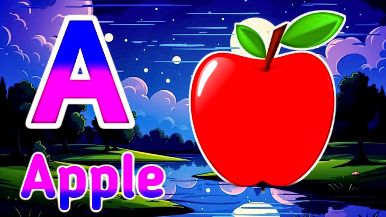 Phonics Song 2 with TWO Words in 3D - A For Airplane - ABC Alphabet Songs & Sounds 016 - YouTube