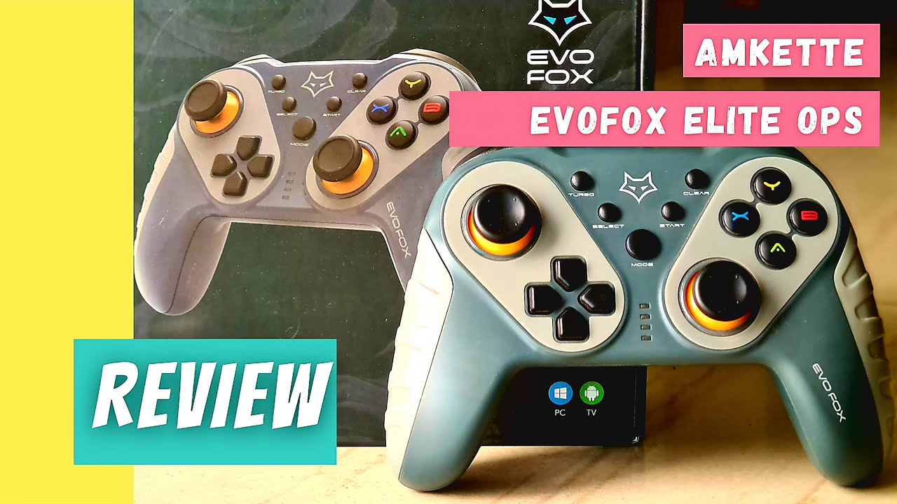 Best Budget wireless controller | Amkette Evofox Elite Ops | Review ...
